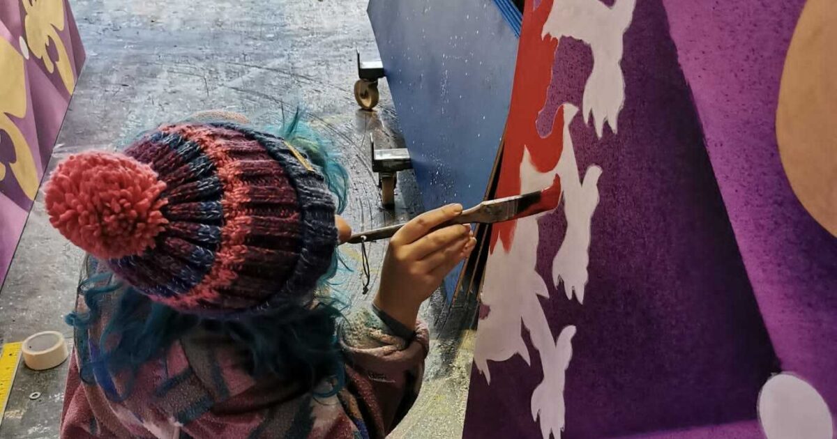 Designer Millie’s traineeship… | Royal Welsh College of Music & Drama