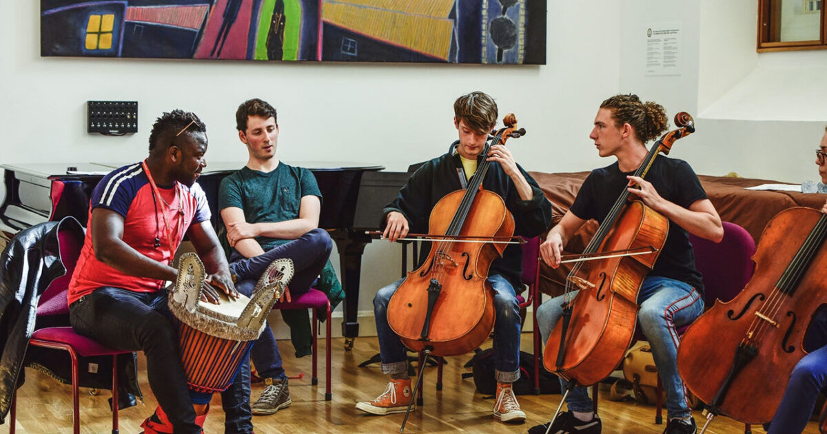 Music students collaborate… | Royal Welsh College of Music & Drama