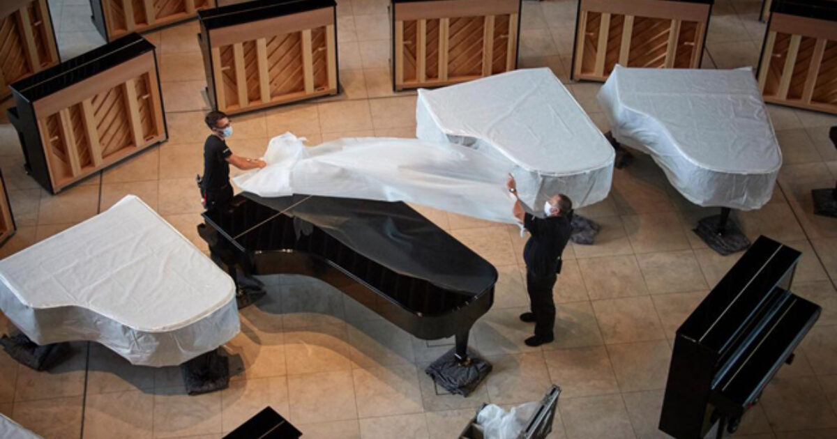 RWCMD: The first Steinway… | Royal Welsh College of Music & Drama